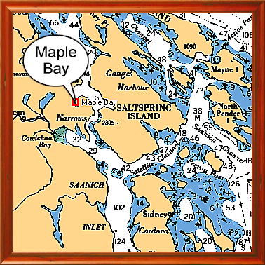 Nautical Miles From/To Maple Bay